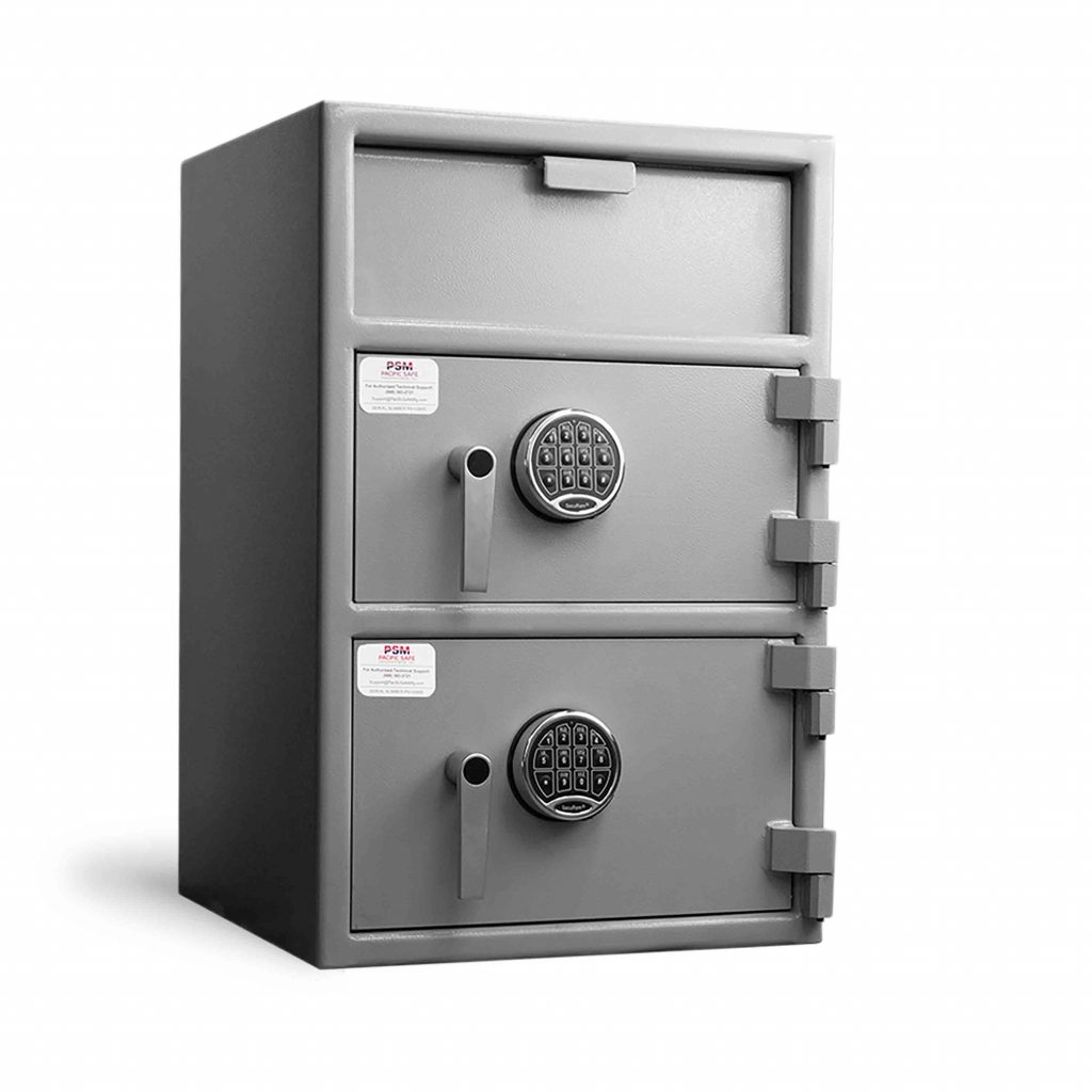 Heavy Duty Front Load Depository Safe, Double Door | HD-FL3020TB ...
